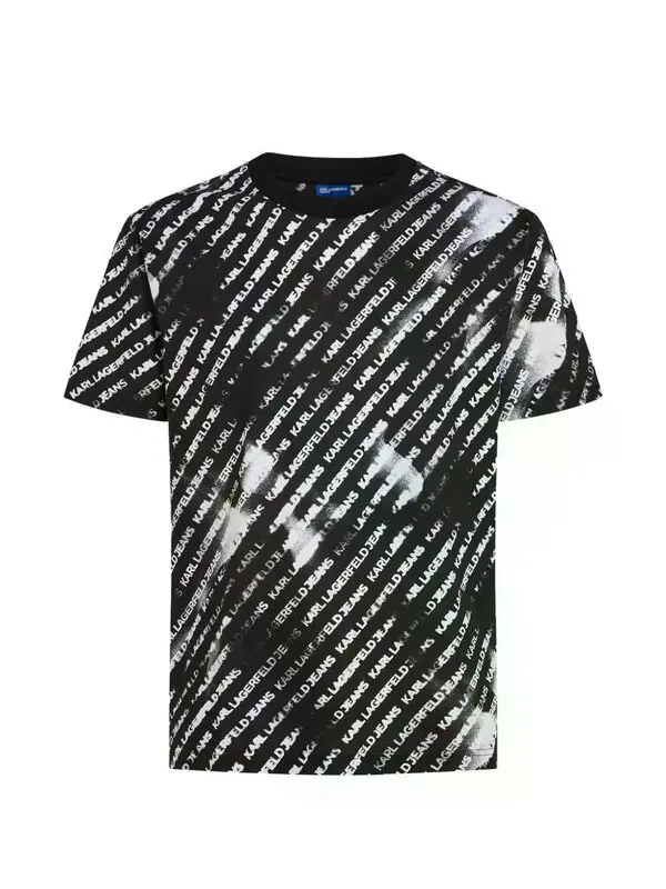 Karl Lagerfeld Logo-print T-shirt - Black
