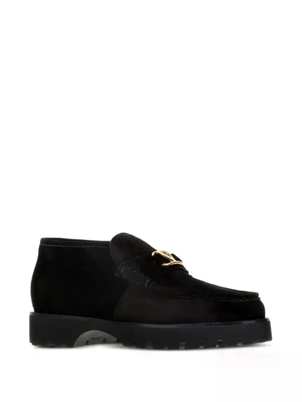 Valentino Garavani Lord Chunky Logo-plaque Loafers