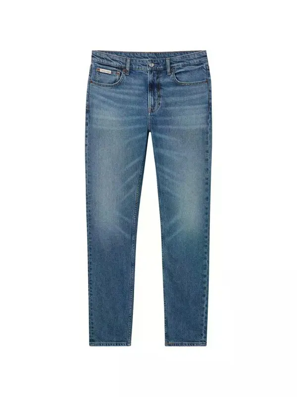 Calvin Klein Whiskered Faded Jeans