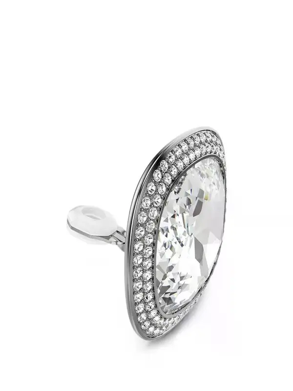 SWAROVSKI Cushion Cut Crystal Embellished Clip-on Earrings
