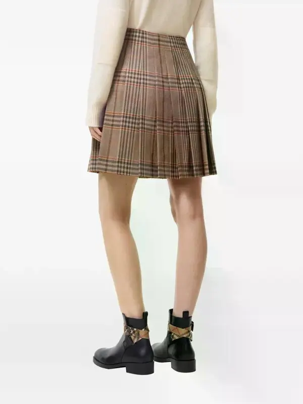 Burberry Check Wool Kilt