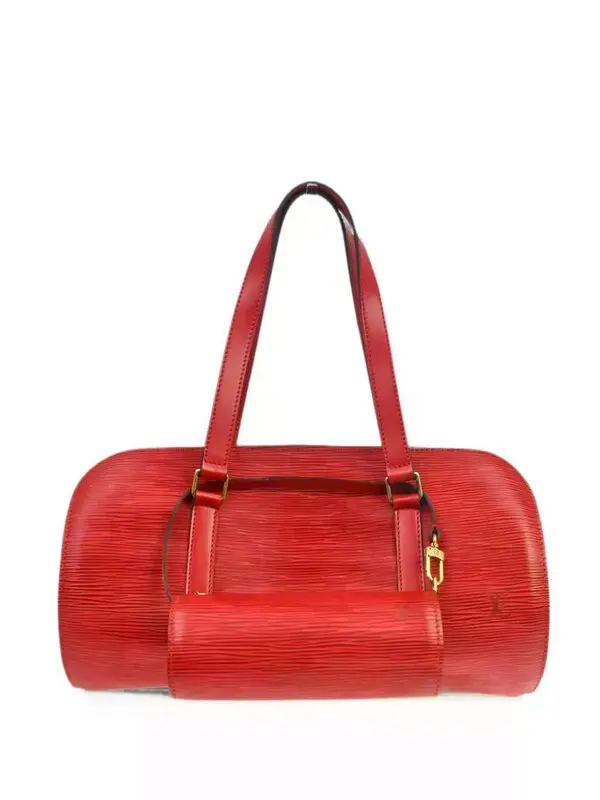 LOUIS VUITTON Soufflot Epi-leather Tote Bag - Red