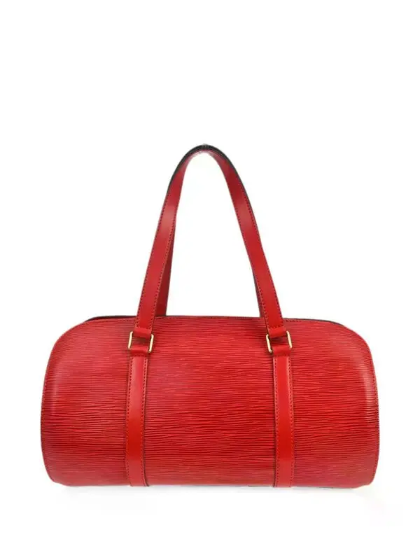 LOUIS VUITTON Soufflot Epi-leather Tote Bag - Red