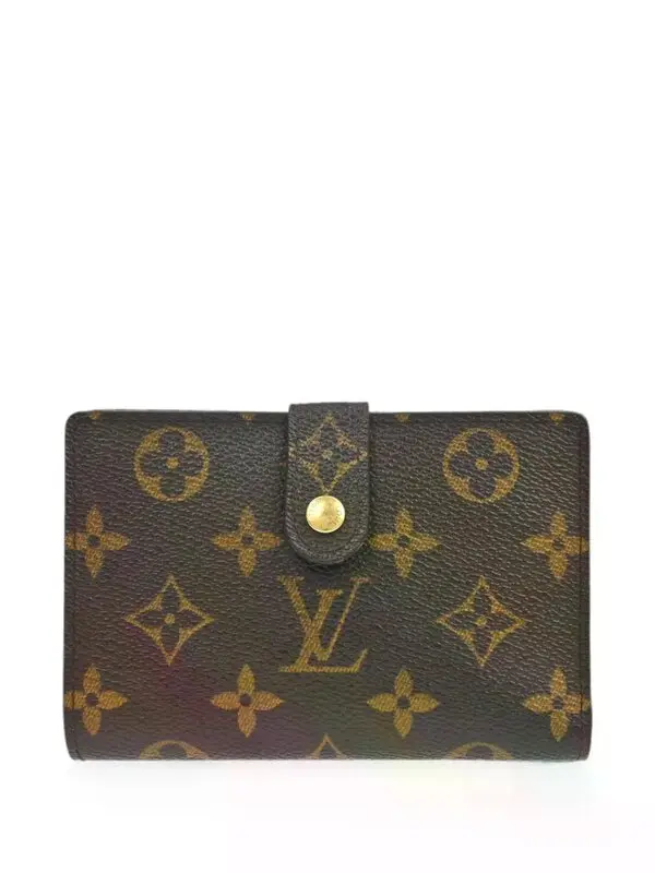 LOUIS VUITTON 2000 Monogram Portefeuille Viennois Wallet - Brown
