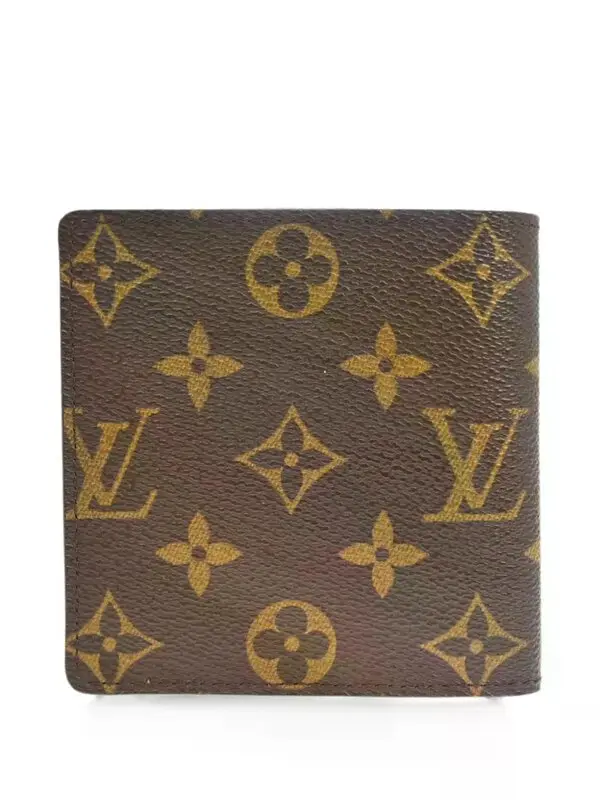 LOUIS VUITTON Monogram-canvas Bifold Wallet - Brown
