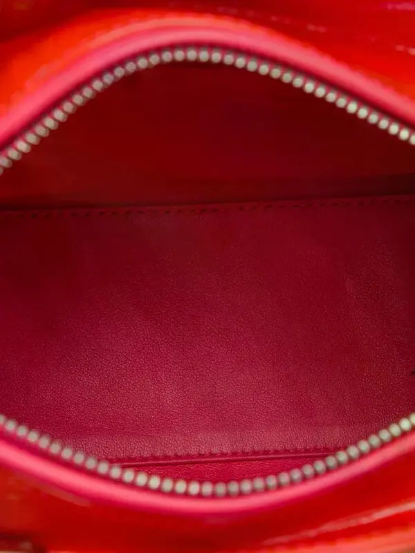 Dior 2012 Medium Lambskin Cannage Stitched Lady Satchel - Neutrals