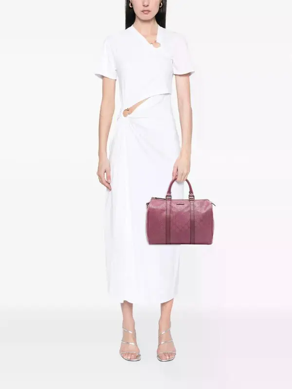 Gucci Gg Imprimé Joy Boston Bag - Brown