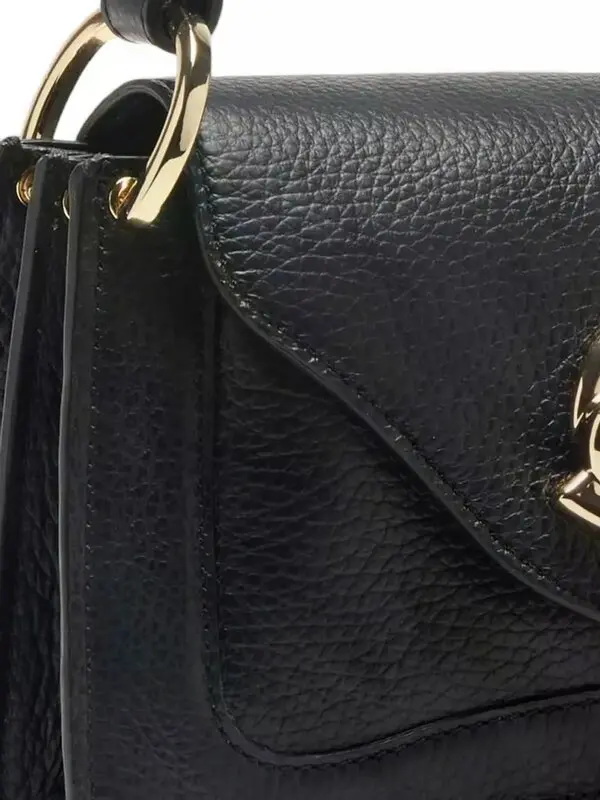 COCCINELLE Mini Logo-plaque Leather Tote Bag