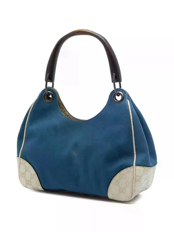 Gucci 2016-2026 Guccissima Trimmed Canvas Colbert Shoulder Bag