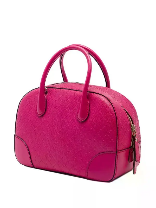 Gucci Diamante Bright Calfskin Satchel