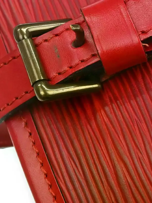 LOUIS VUITTON 1990 Pm Bucket Epi Bucket Bag