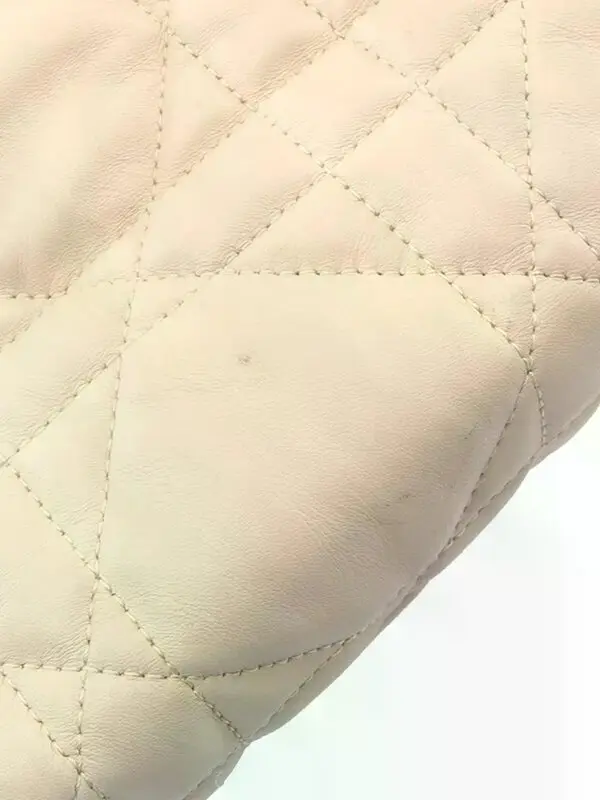 Dior 2023-2024 Larger Calfskin Macrocannage Toujours Bag Tote Bag - Neutrals