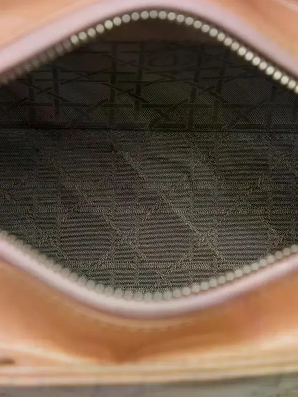 Dior 2013 Medium Patent Cannage Lady Satchel - Brown