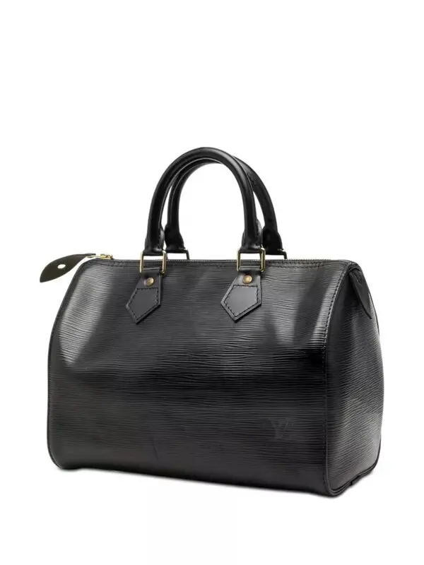 LOUIS VUITTON 1996 Epi Speedy 25 Boston Bag - Black