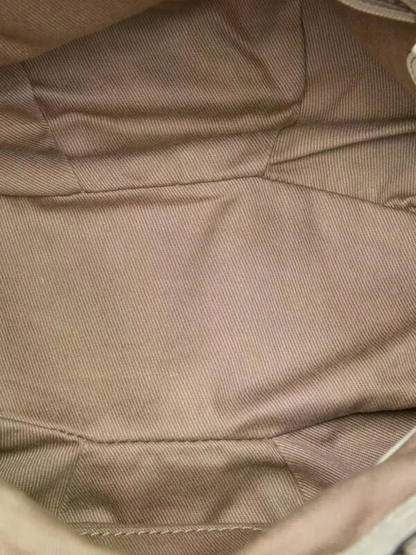 Celine 2009 Macadam Canvas Pillow Satchel