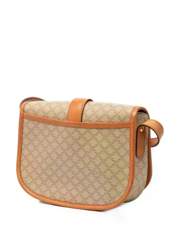 Celine Macadam Coated Canvas Crossbody Bag