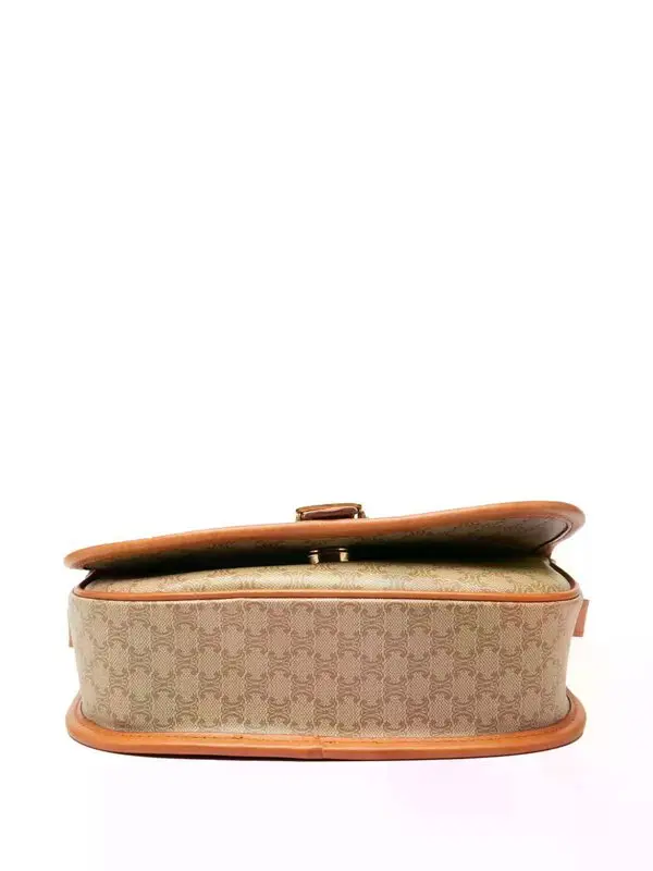 Celine Macadam Coated Canvas Crossbody Bag