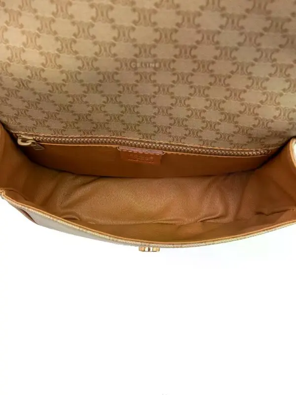 Celine Macadam Coated Canvas Crossbody Bag