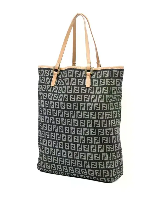 Fendi Zucchino Canvas Tote Bag