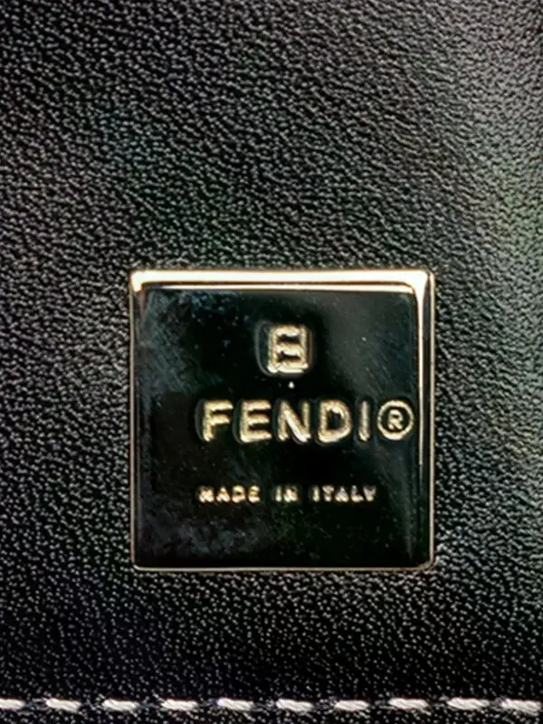 Fendi 2000-2010 Zucchino Canvas Trifold Wallet Small Wallets