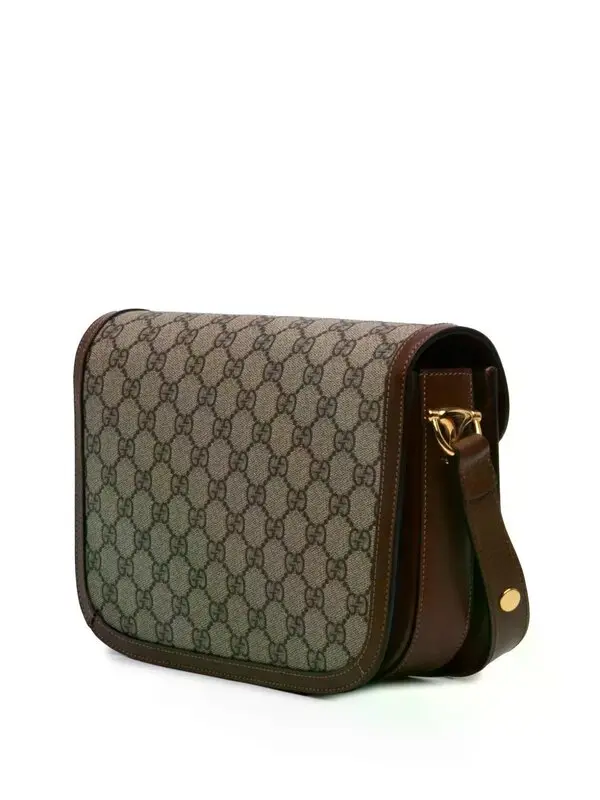 Gucci Gg Supreme Horsebit 1955 Shoulder Bag