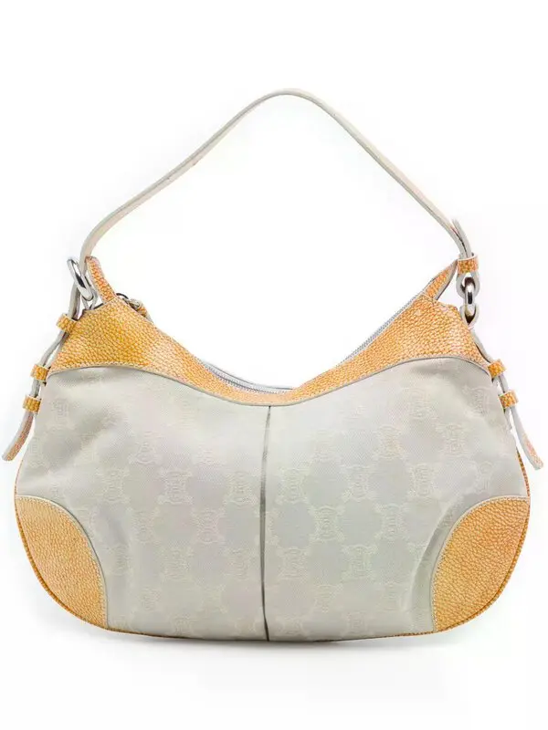 Celine 2007 Macadam Denim Hobo Bag