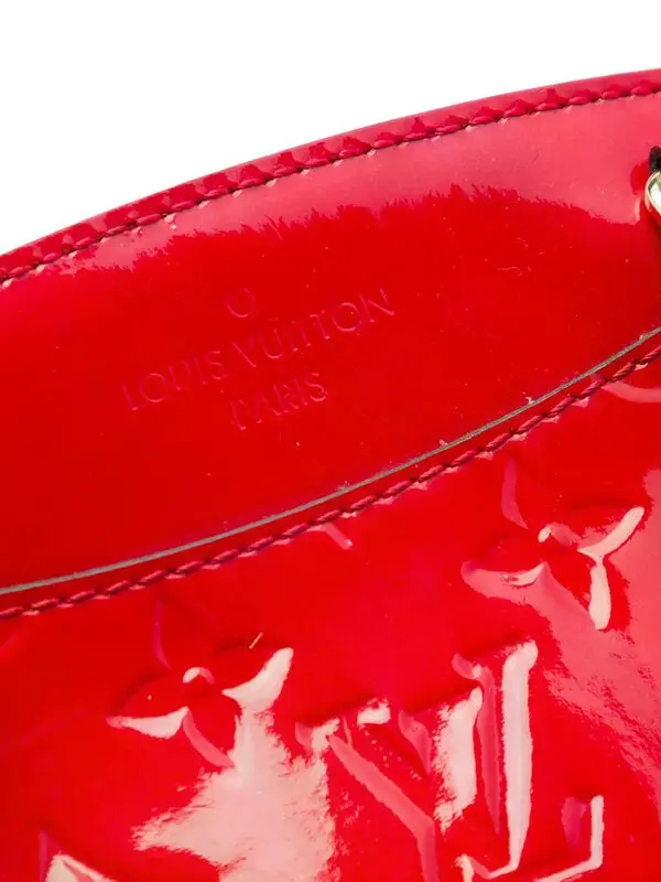 LOUIS VUITTON 2015 Monogram Vernis Brea Pm Satchel