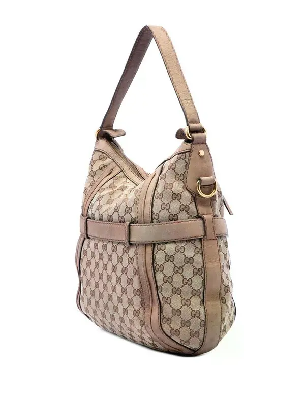 Gucci 2016-2026 Medium Gg Canvas Running Satchel