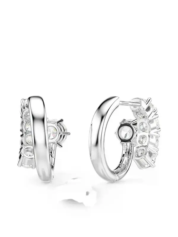 SWAROVSKI Matrix Hoop Earrings