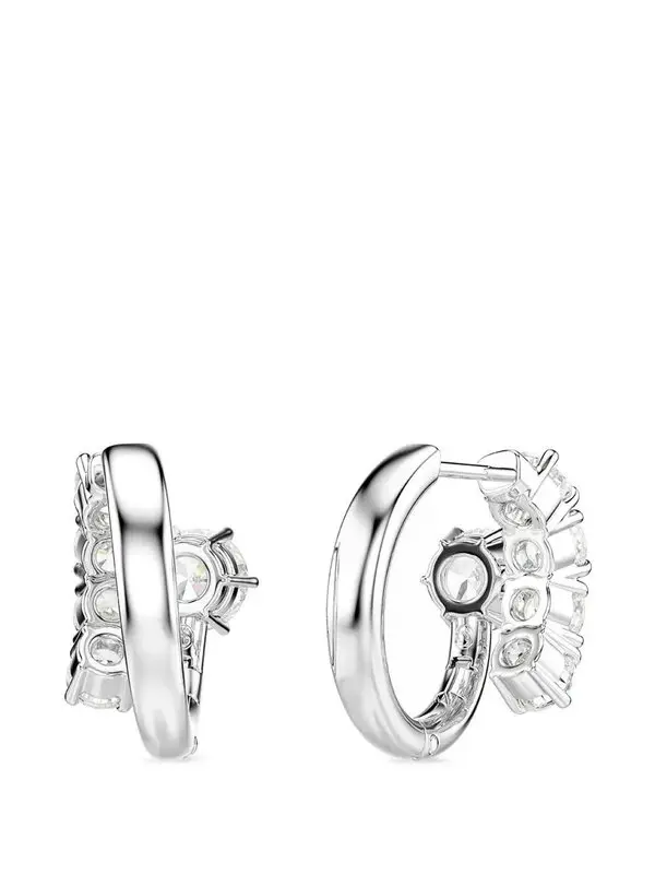SWAROVSKI Matrix Hoop Earrings
