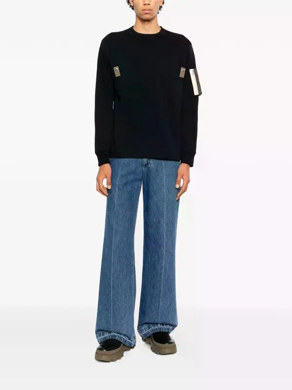 Sacai Utility-pocket Long-sleeve T-shirt