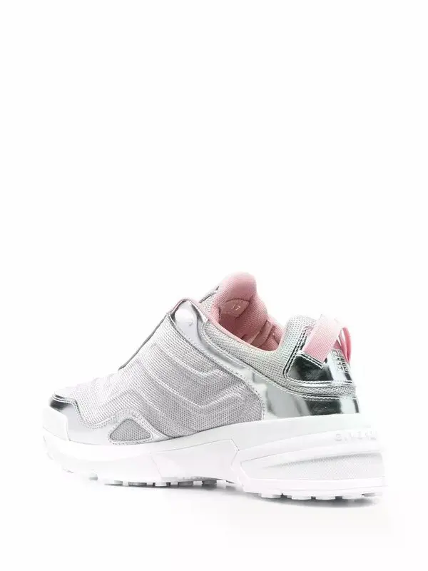 Givenchy Metallic-effect Leather Sneakers