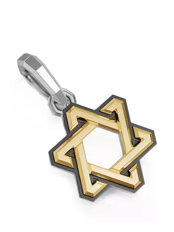 David Yurman Deco Star Of David Pendant