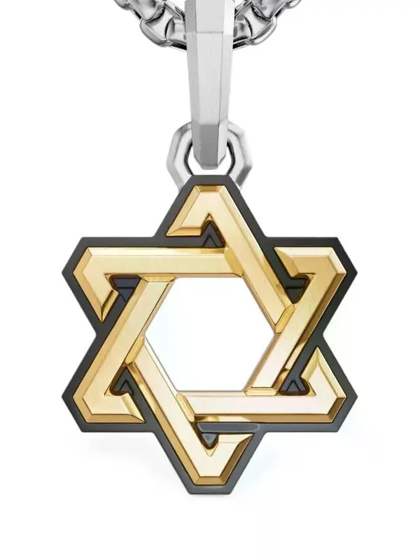David Yurman Deco Star Of David Pendant