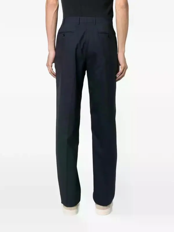 Canali Pressed-crease Tailored Trousers