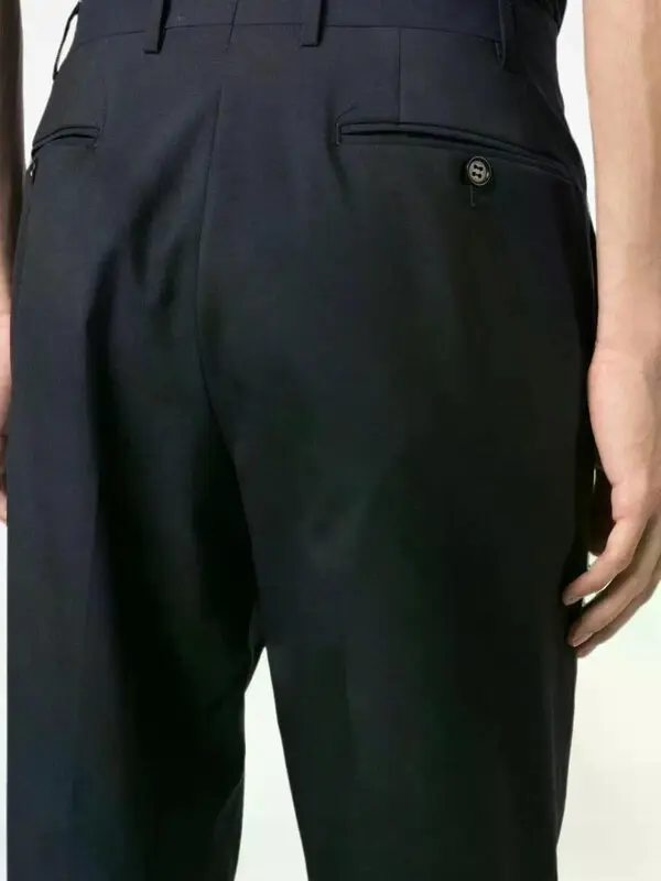 Canali Pressed-crease Tailored Trousers