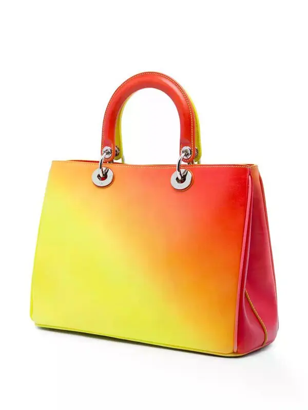 Dior 2013 Medium Gradient Calfskin Diorissimo Satchel