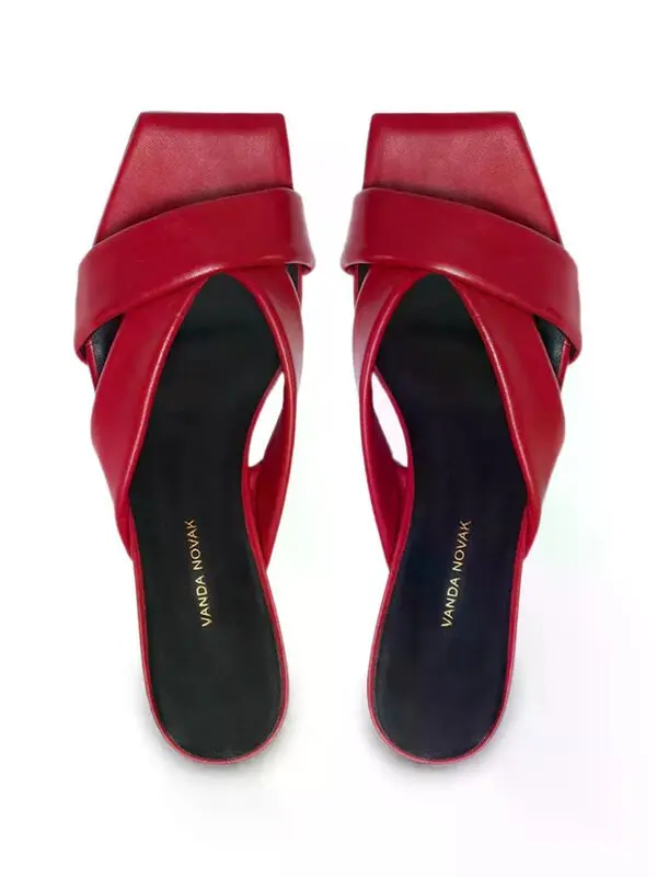 VANDA NOVAK Maya Crossover Sandals
