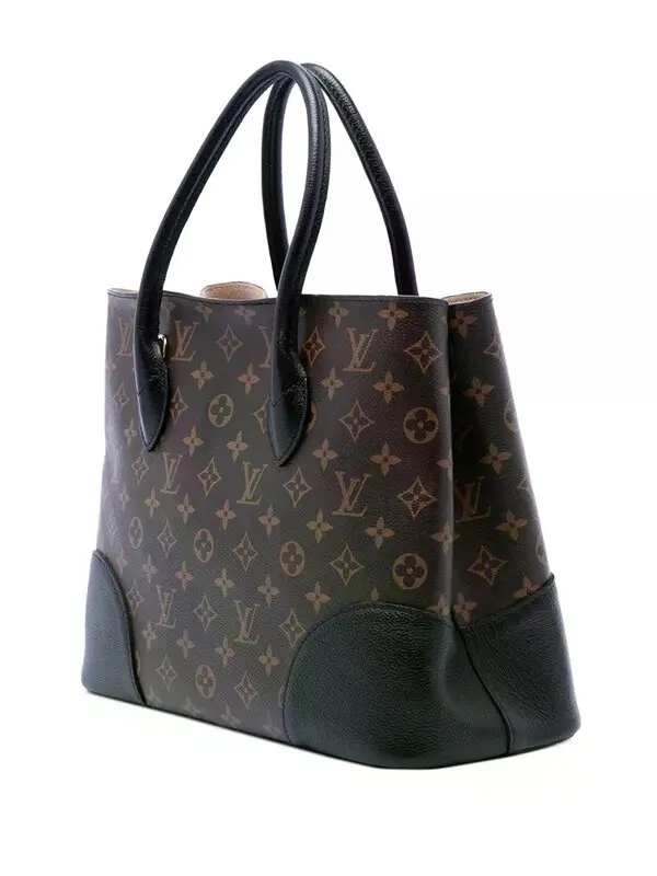 LOUIS VUITTON 2017 Monogram Flandrin Satchel - Black