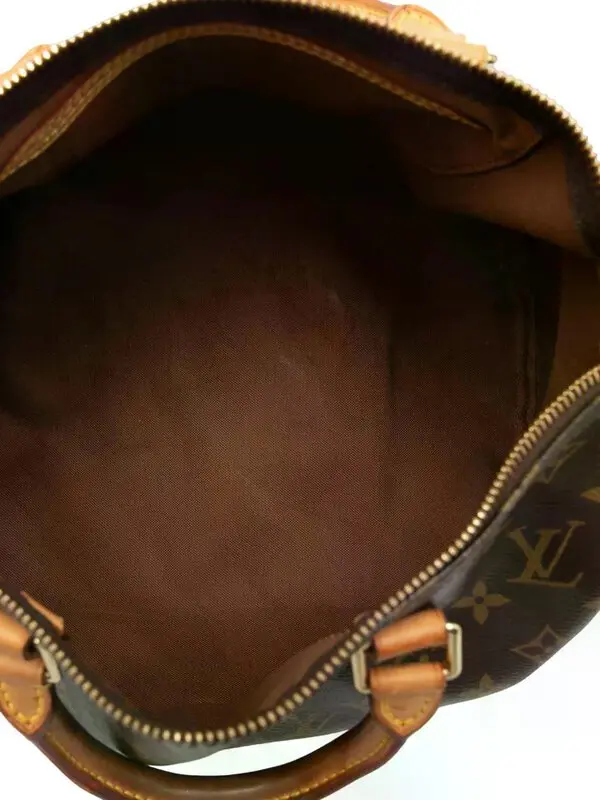 LOUIS VUITTON 2005 Monogram Speedy 30 Boston Bag - Brown