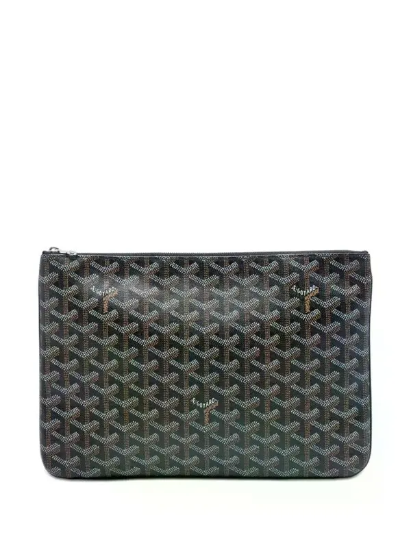 Goyard 2017 Goyardine Senat Mm Clutch Bag - Black