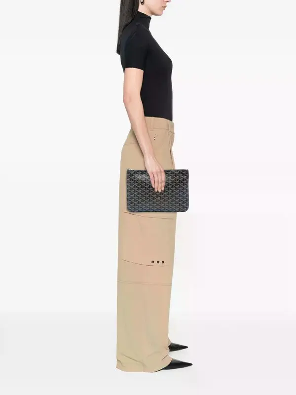 Goyard 2017 Goyardine Senat Mm Clutch Bag - Black