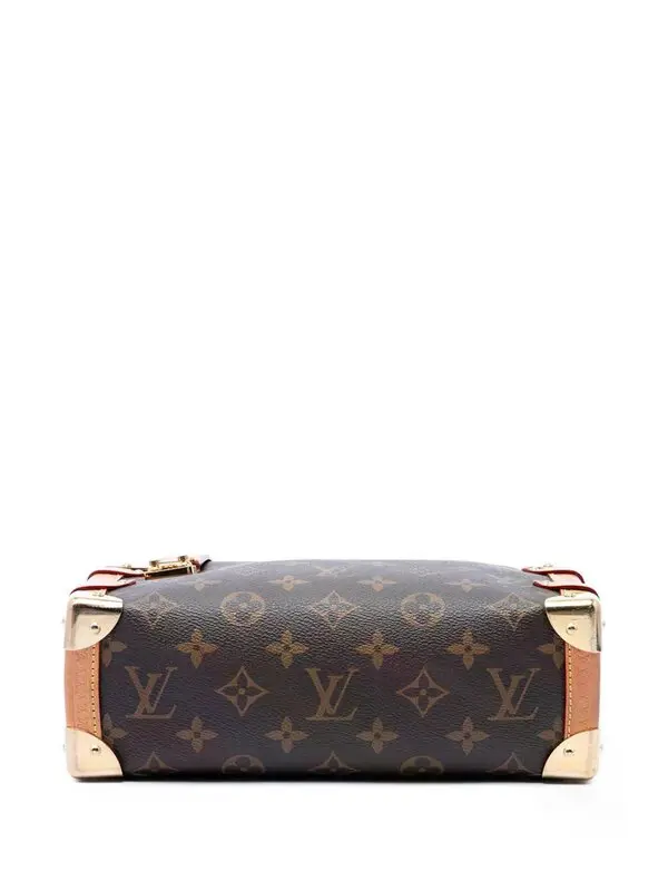 LOUIS VUITTON 1990-2010 Monogram Side Trunk Mm Satchel