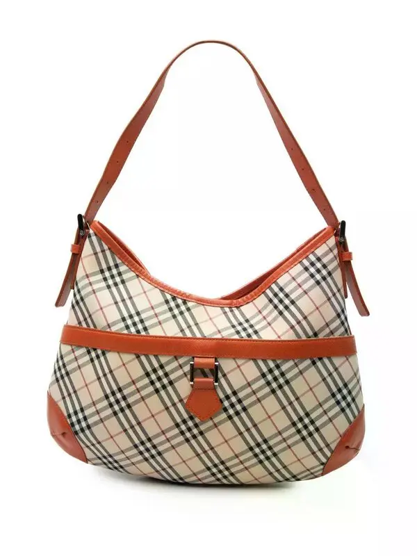 Burberry 2000-2017 Nova Check Canvas Hobo Bag