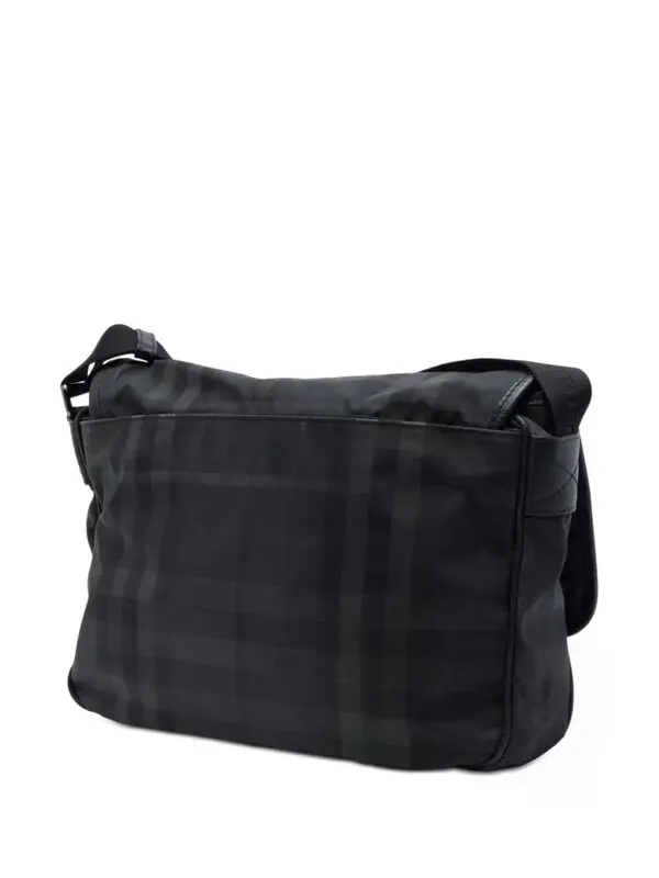 Burberry Smoke Check Nylon Messenger Bag
