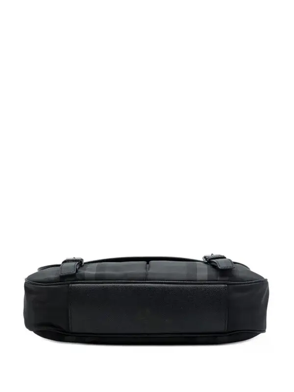 Burberry Smoke Check Nylon Messenger Bag