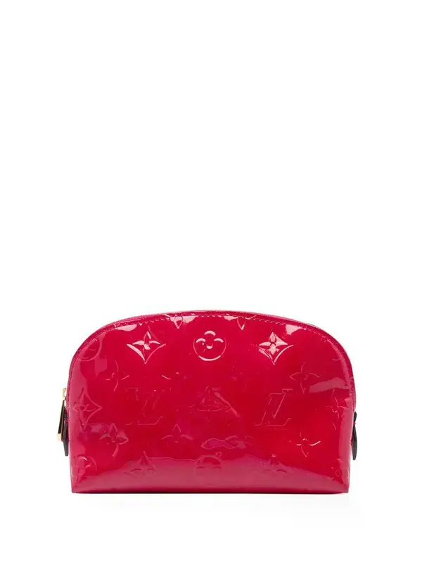 LOUIS VUITTON 2014 Monogram Vernis Cosmetic Pouch Vanity Bag
