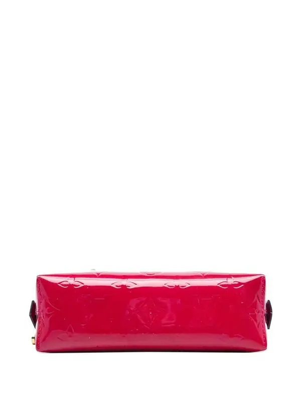 LOUIS VUITTON 2014 Monogram Vernis Cosmetic Pouch Vanity Bag