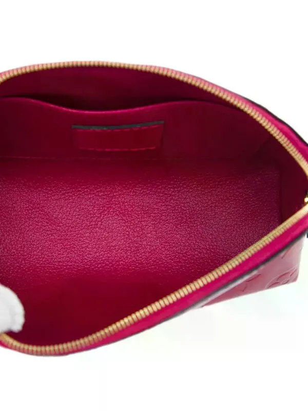 LOUIS VUITTON 2014 Monogram Vernis Cosmetic Pouch Vanity Bag