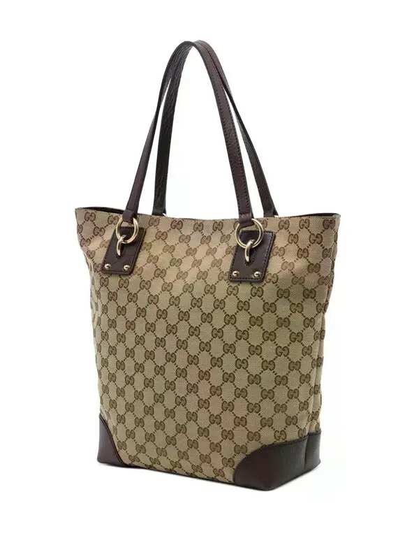Gucci 2016-2026 Gg Canvas Gg Charm Tote Bag